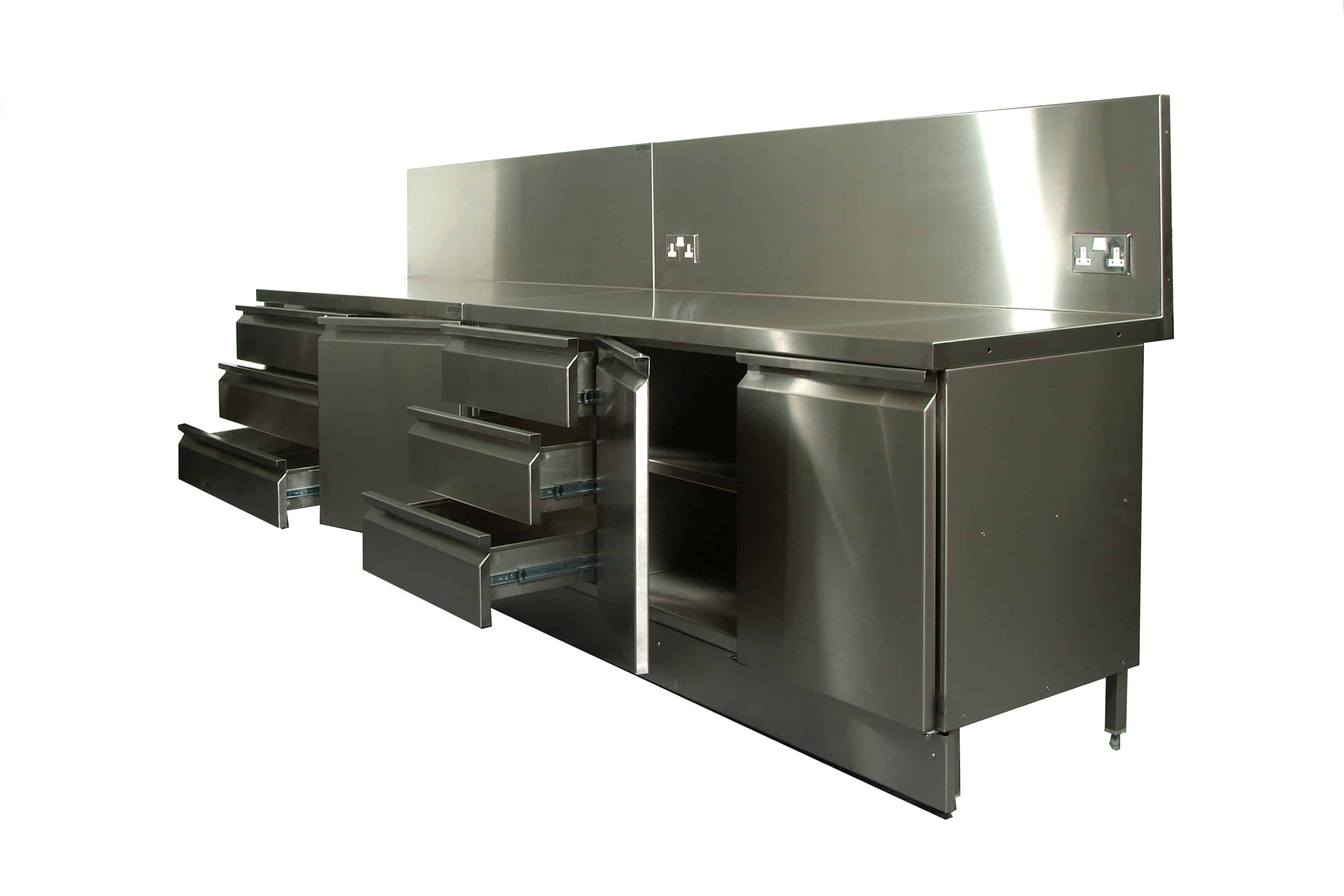 Stainless Steel Floor Cupboards | Products | Unitech Engineering