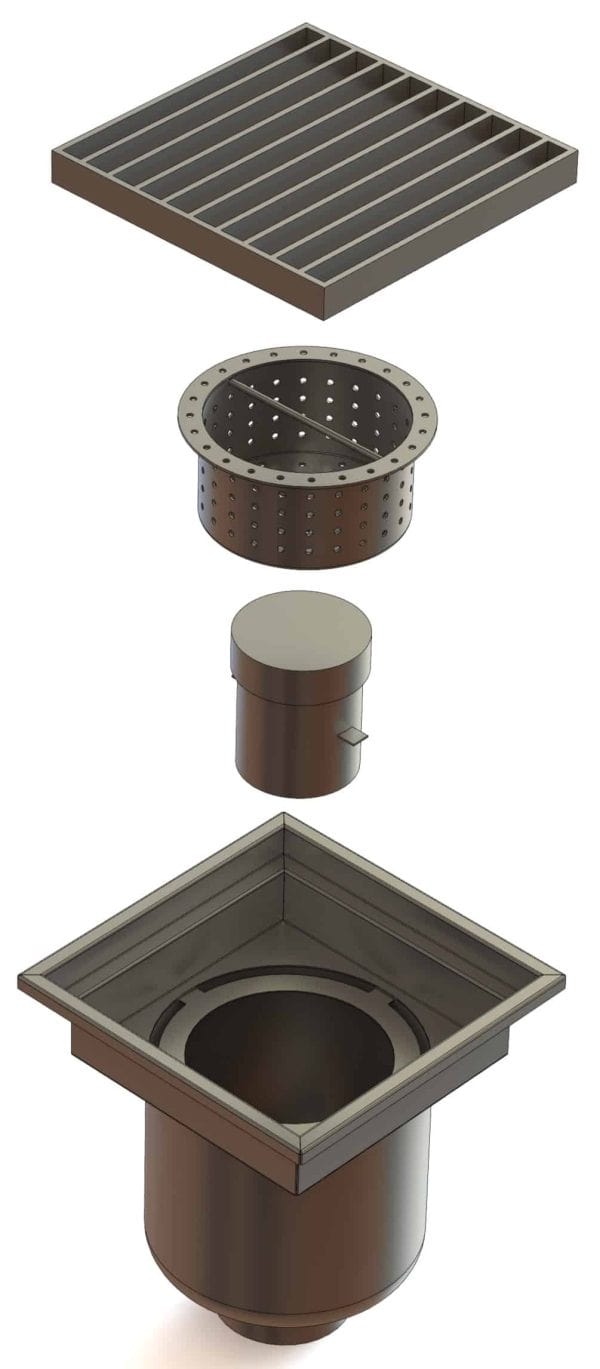 Stainless Steel Gully Pot | Drainage Systems | Unitech