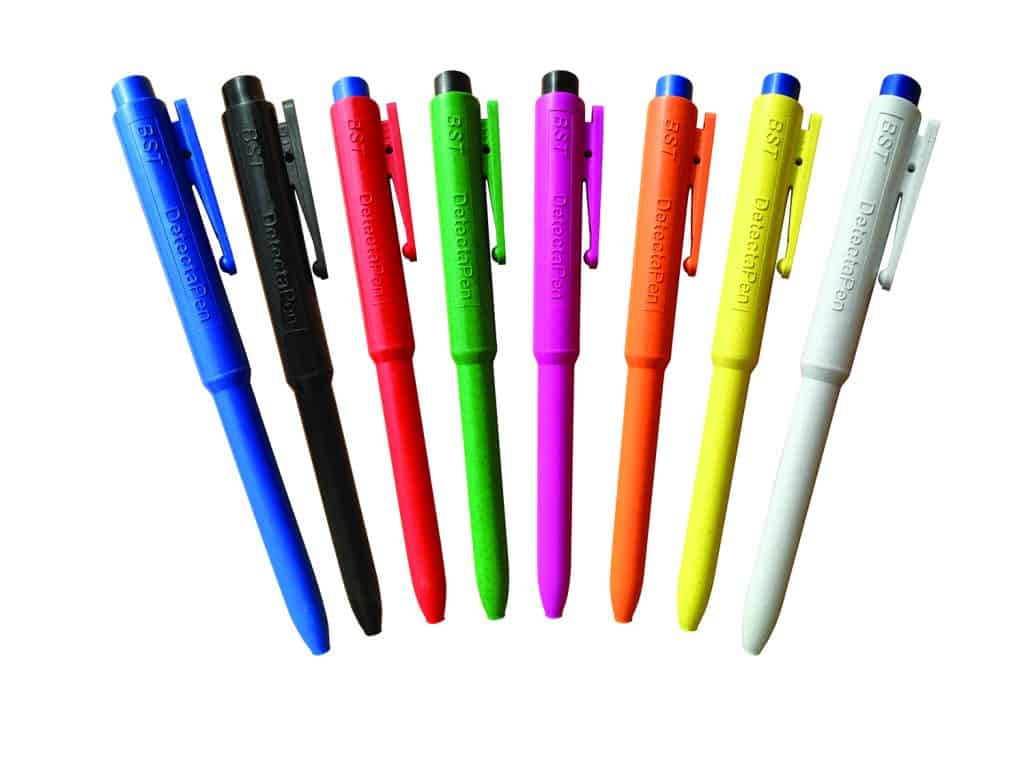 Metal Detectable Plastic Pen's - Unitech Engineering