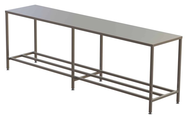 Stainless Steel Topped Table | Stainless Steel Frame | Unitech