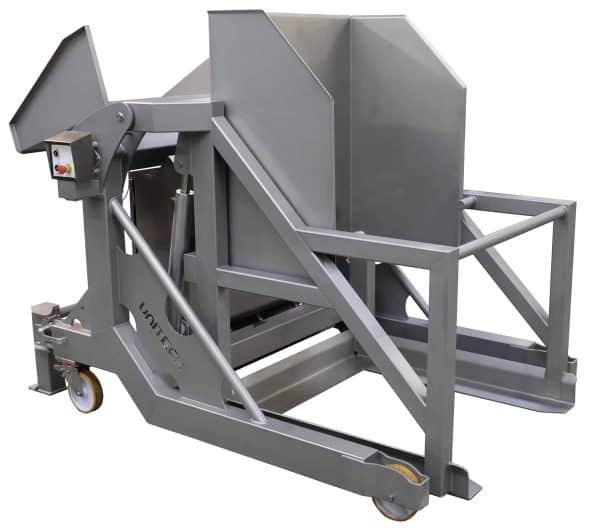 Dolav Tipper | Hydraulic Bin Tipping Equipment | Unitech