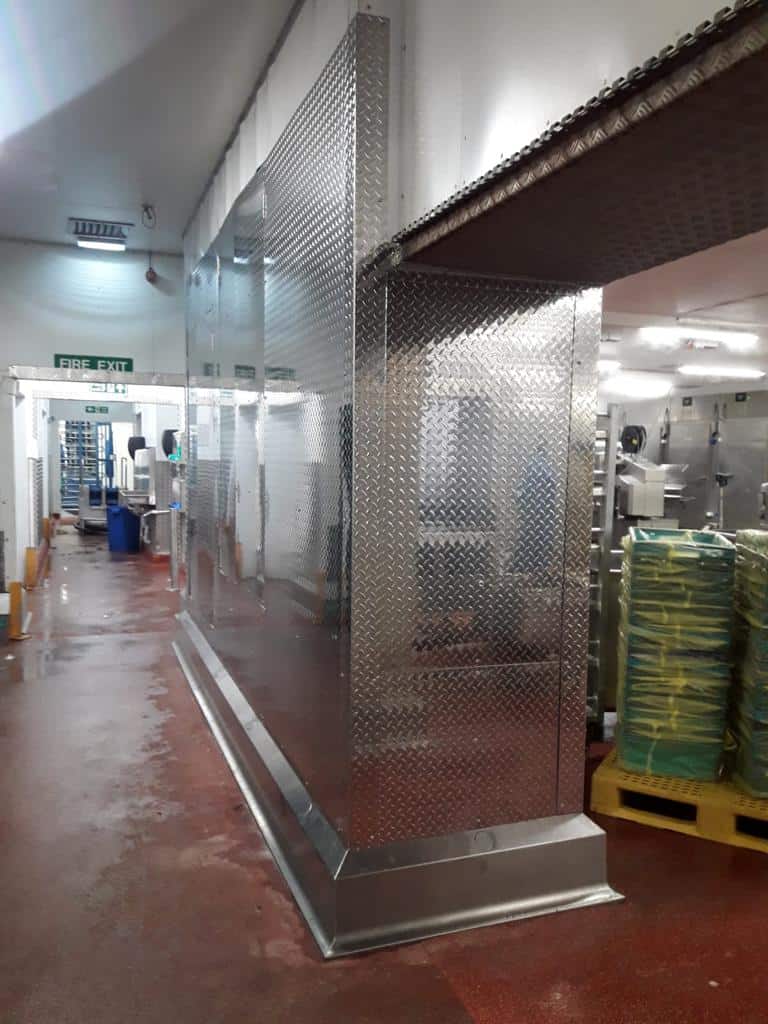 Restaurant Stainless Steel Wall Cladding